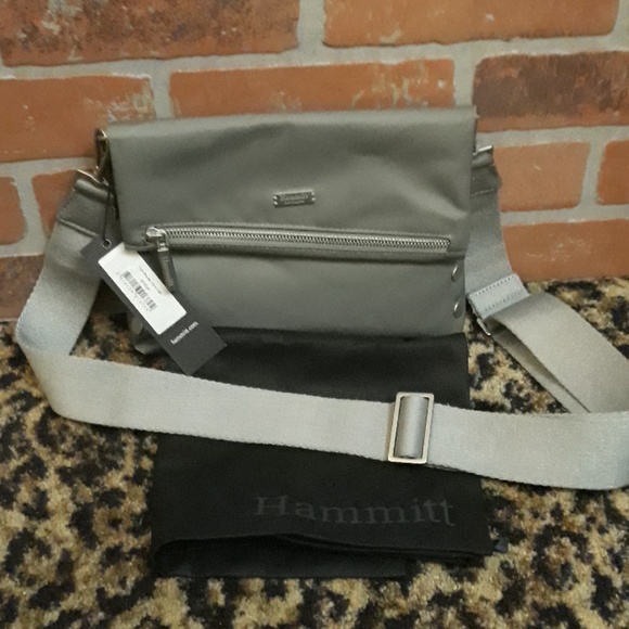 Hammitt | Bags | Hammitt Vip Gray Nylon Crossbody Clutch Handbag | Poshmark